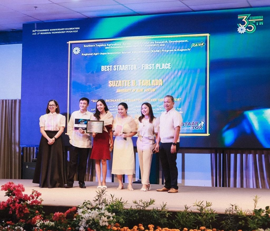 STAARRDEC Awards URS STAARRTOKers | University of Rizal System